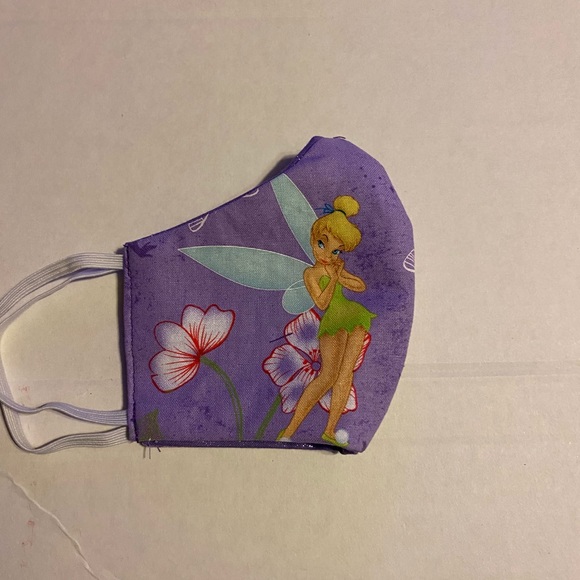 Kim's Closet Creations | Accessories | Tinker Bell Face Mask For Kids ...